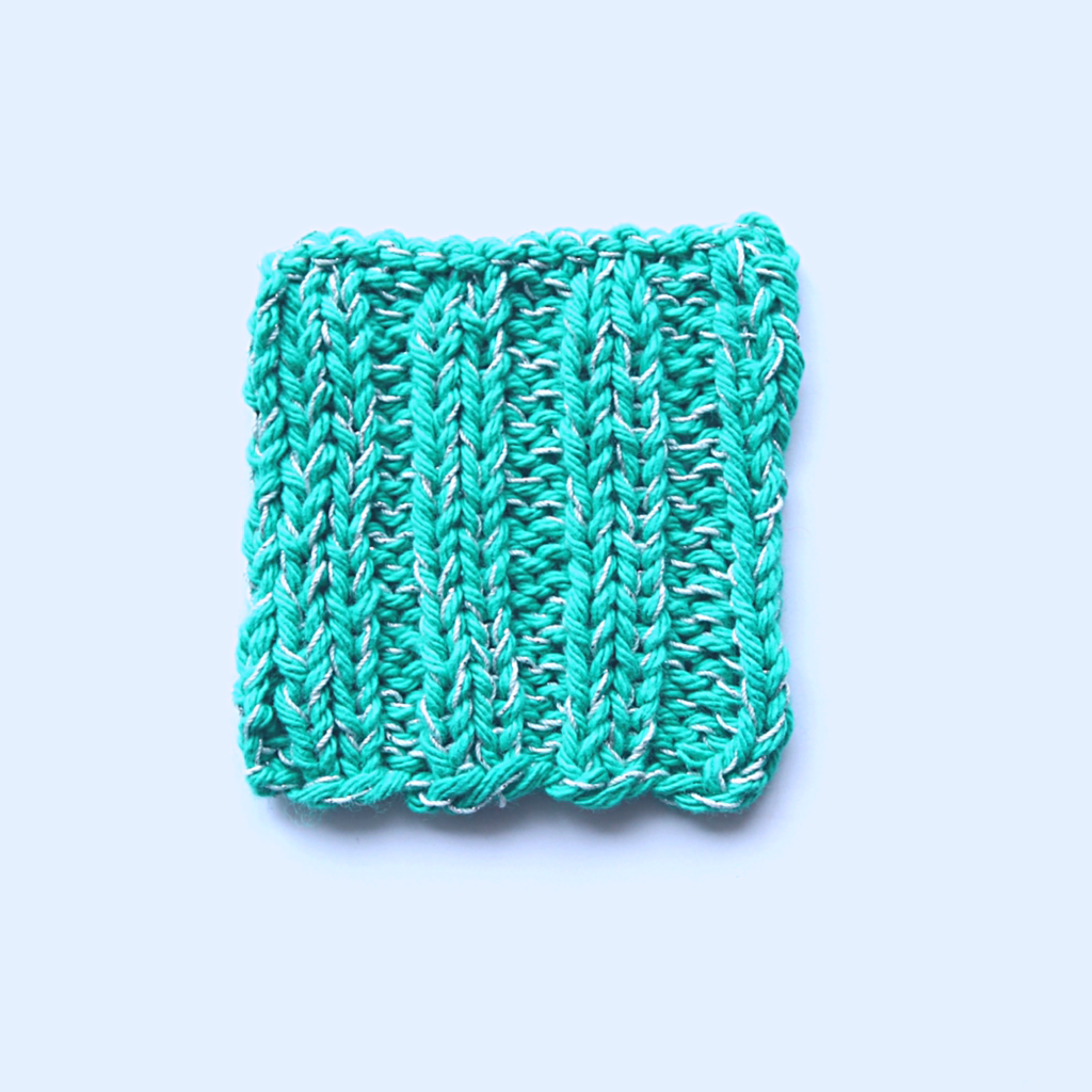Knit Coaster Pattern Easy Knit Sparkle Coaster Noors Knits