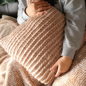 Farmhouse crochet pillow patterns Tunisian Nova Pillow - Noor's Knits