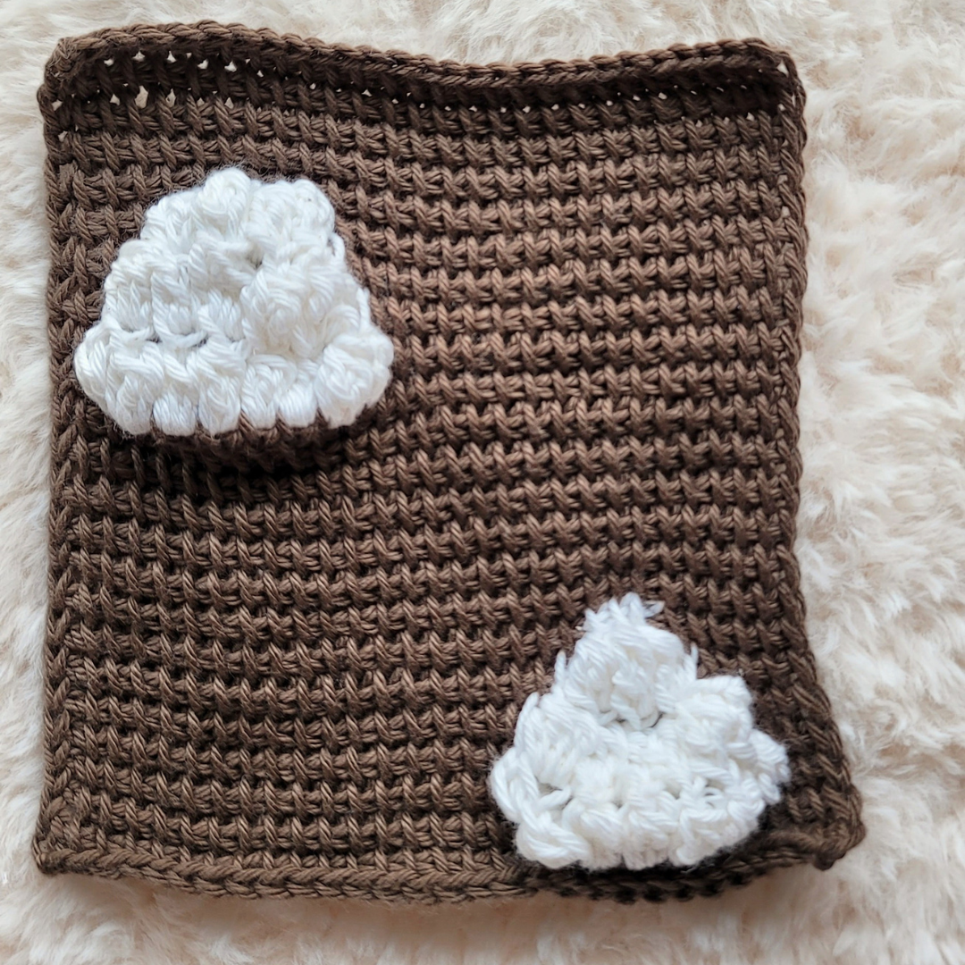 Crochet Cloud Square Pattern Free Wild One TCAL - Noor's Knits